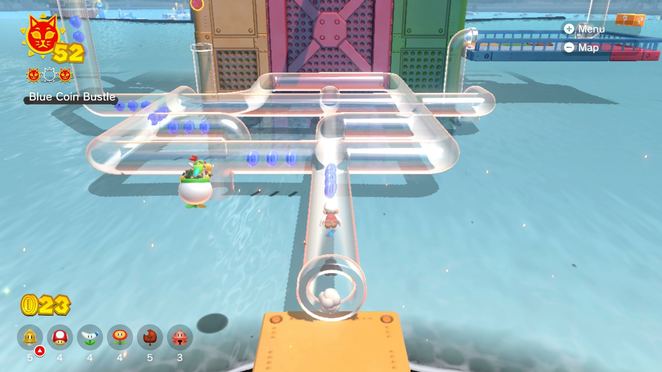 Pipe Path Tower - All Cat Shine Locations - Bowser's Fury - Neoseeker