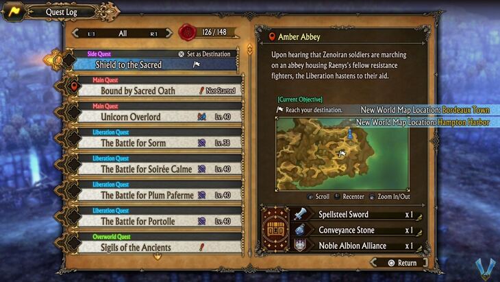 Unicorn Overlord - Shield to the Sacred Walkthrough - Neoseeker