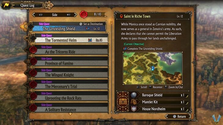Unicorn Overlord - The Unyielding Shield Walkthrough - Neoseeker