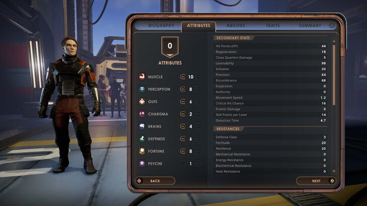 Character Creation - Encased Walkthrough - Neoseeker