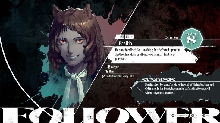 Basilio Follower Bond Guide - Metaphor: ReFantazio - Neoseeker