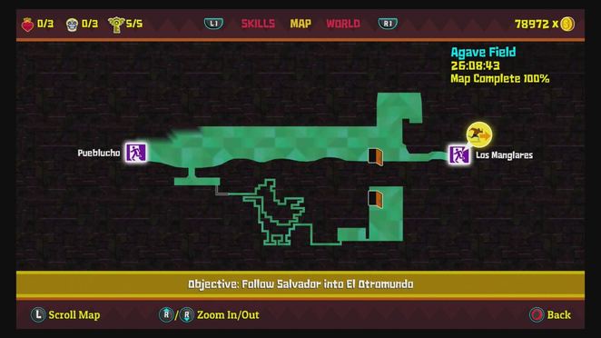 Complete Area Maps - Guacamelee! 2 Walkthrough - Neoseeker