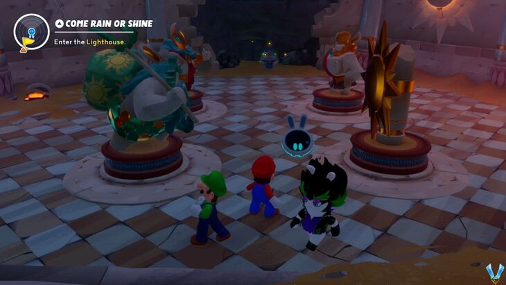 Mario + Rabbids Sparks of Hope - The Riddle of the Sunrise Temple ...