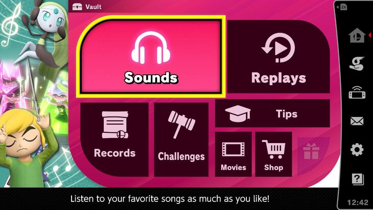 Main Menu - Super Smash Bros. Ultimate Walkthrough - Neoseeker