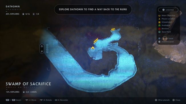 Dathomir - Find a Way to Reach the Ruins - Star Wars: Jedi Fallen Order ...