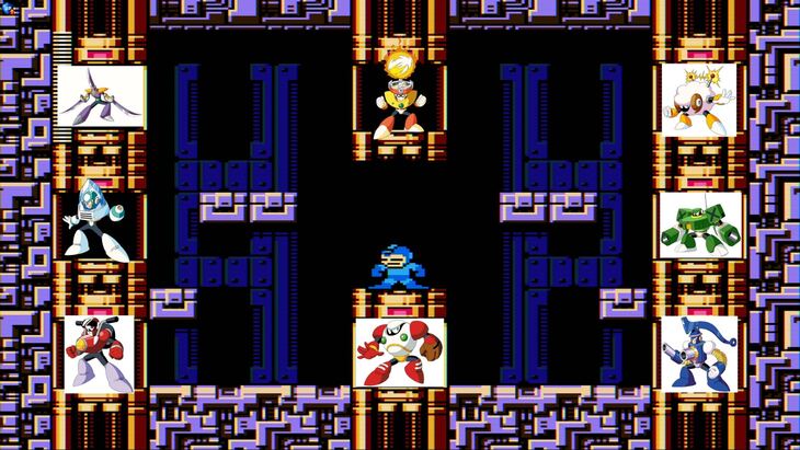 Boss Rush - Buster Only (Mega Man) (MM10) - Mega Man Legacy Collection ...