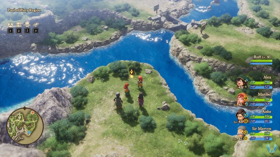 Pool of Piety Region - Dragon Quest VII Reimagined Walkthrough - Neoseeker