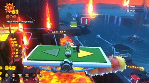 Mount Magmeow - All Cat Shine Locations - Bowser's Fury - Neoseeker