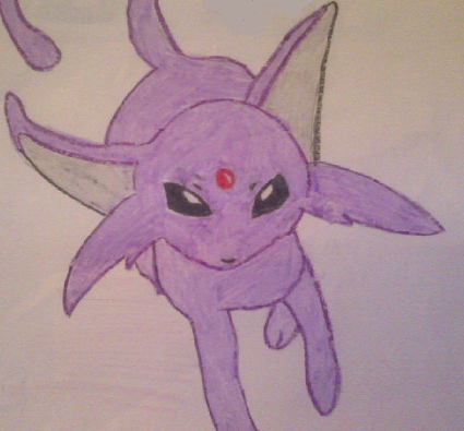 My First Espeon « Pokémon Fanart