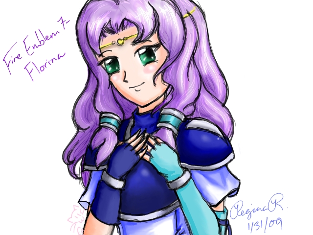 Florina « Fire Emblem Fanart
