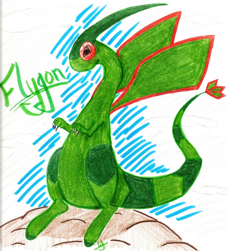 Flygon « Pokémon Fanart