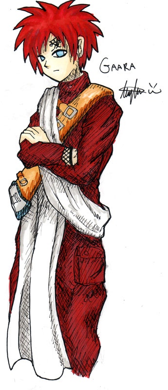 Gaara « Naruto Fanart