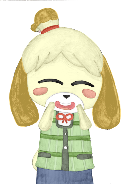 Isabelle « Animal Crossing Fanart