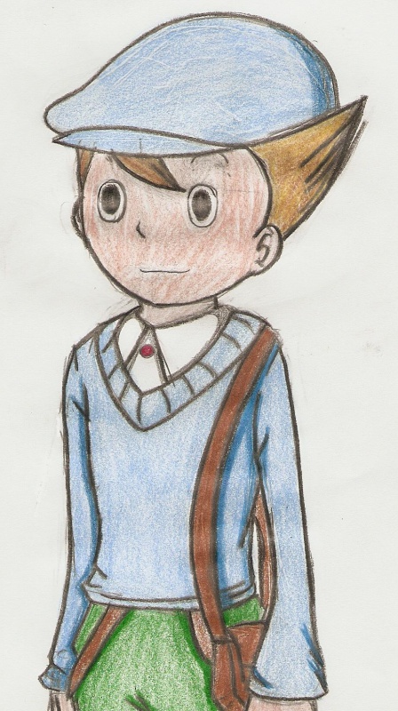 Luke « Professor Layton Fanart