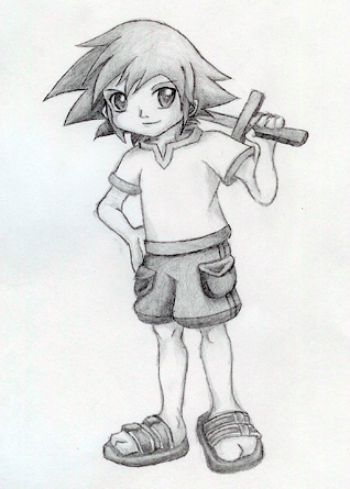Chibi Sora « Kingdom Hearts Fanart