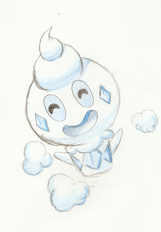 Vanillite « Pokémon Fanart