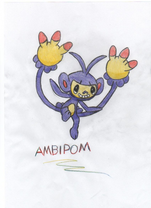 Ambipom « Pokémon Fanart
