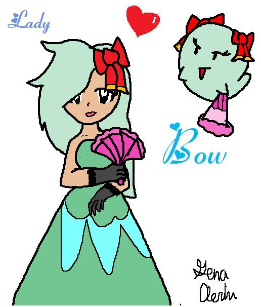 Bow Humanized « Mario Fanart