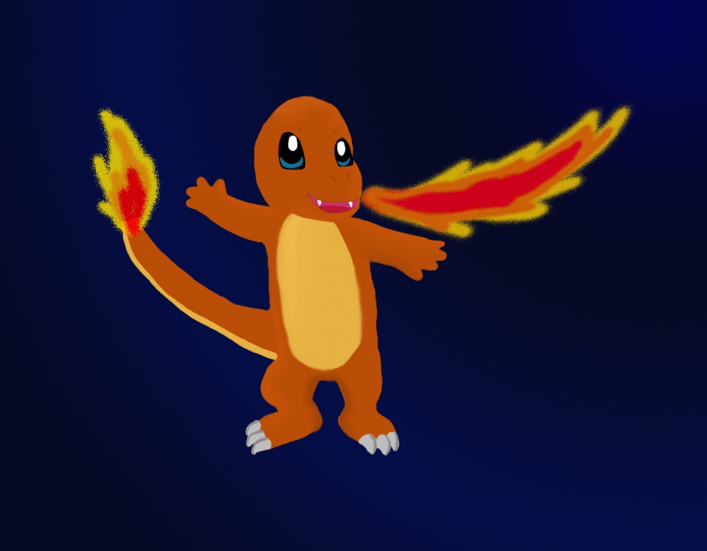 charmanders flamethrower « Pokémon Fanart