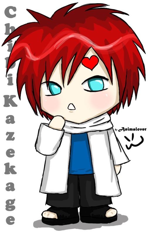 Chibi Kazekage « Naruto Fanart