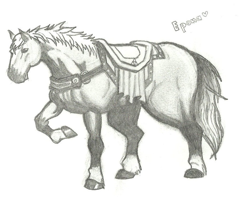 Epona :D « Legend of Zelda Fanart