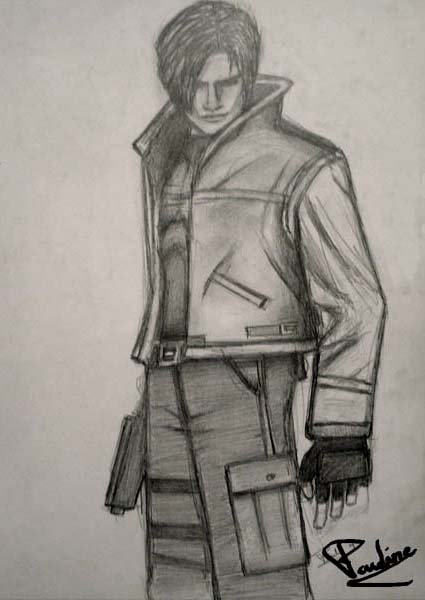 Leon Resident Evil « Resident Evil Fanart