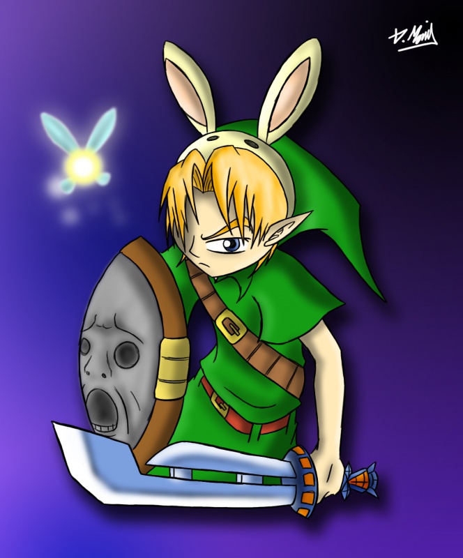 Link & Tatl « Legend of Zelda Fanart