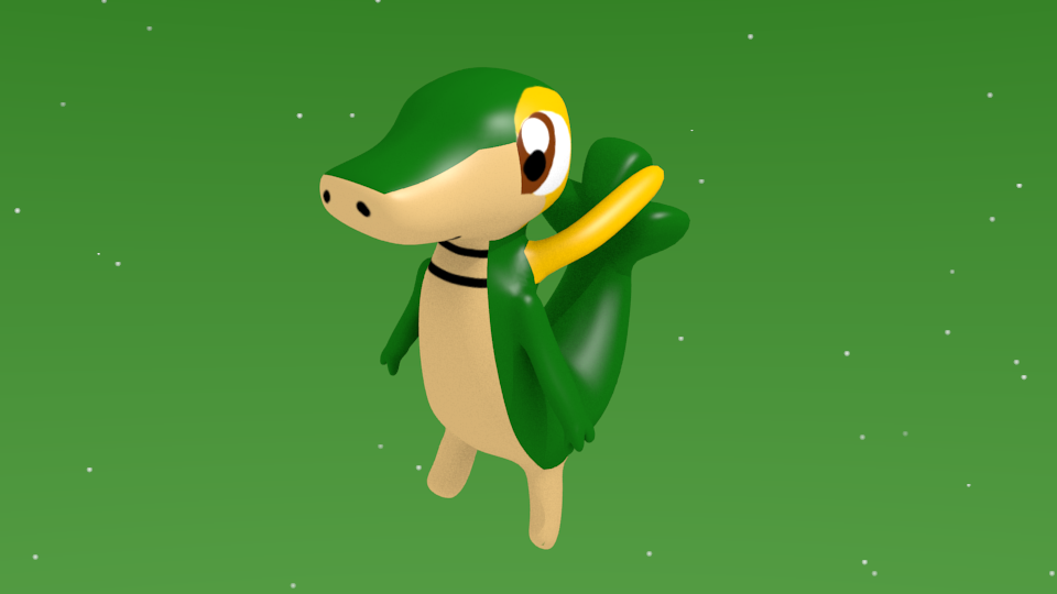 3d snivy « Pokémon Fanart
