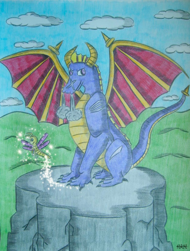 Adult Spyro « Spyro Fanart