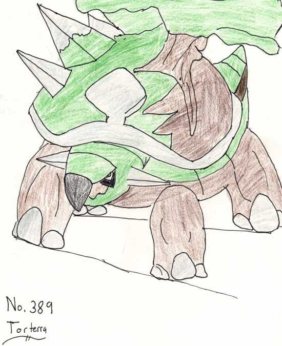 Torterra « Pokémon Fanart