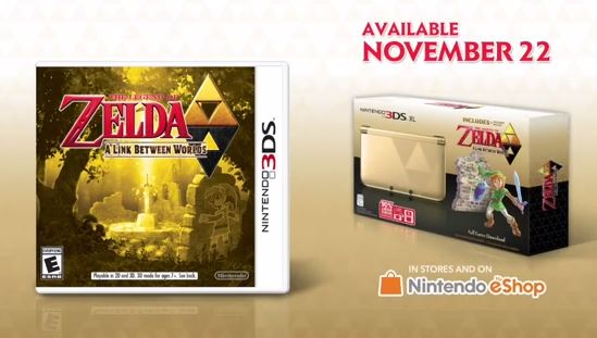 The Legend of Zelda: A Link Between Worlds Gameplay Trailer launch ...