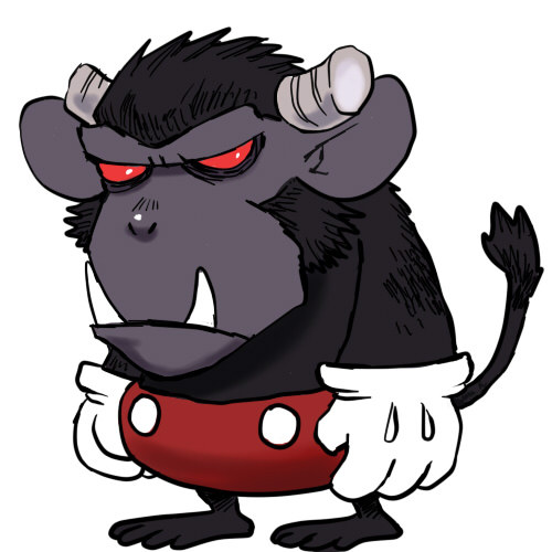 rajang as mickey mouse lol from mhdude - hosted by Neoseeker