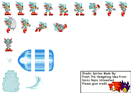 Shadic Sprite Sheet