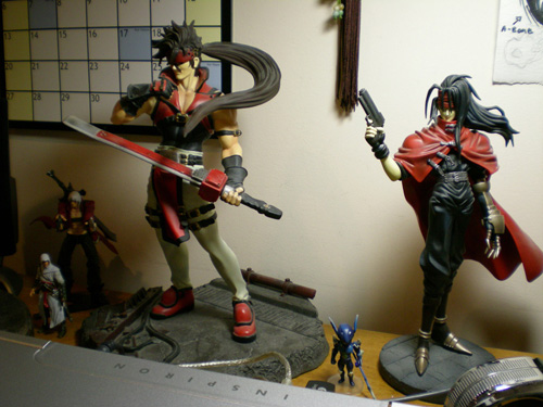 Sol Badguy, Vincent Valentine statues from RabidChinaGirl - hosted by ...