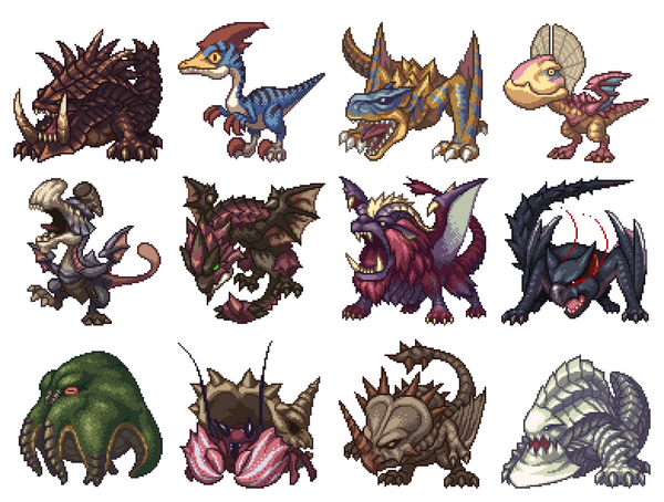 more chibi monsters from mhdude - hosted by Neoseeker