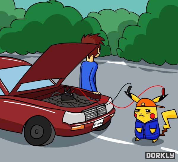 Pikachu gets a job from walnuts - hosted by Neoseeker