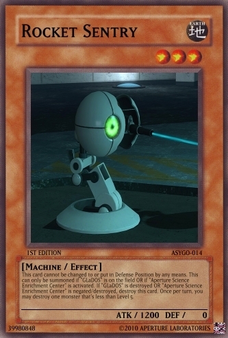 Rocket Sentry from GLaDOS - hosted by Neoseeker