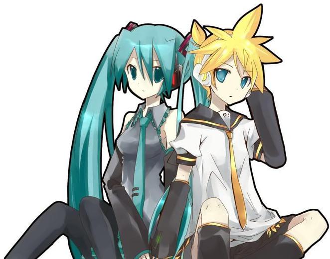 len_and_miku.jpg from Toonlink - hosted by Neoseeker