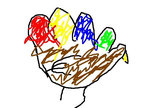 Turkey hand for the Turkey Hand contest. ;D from Albatross - hosted by ...
