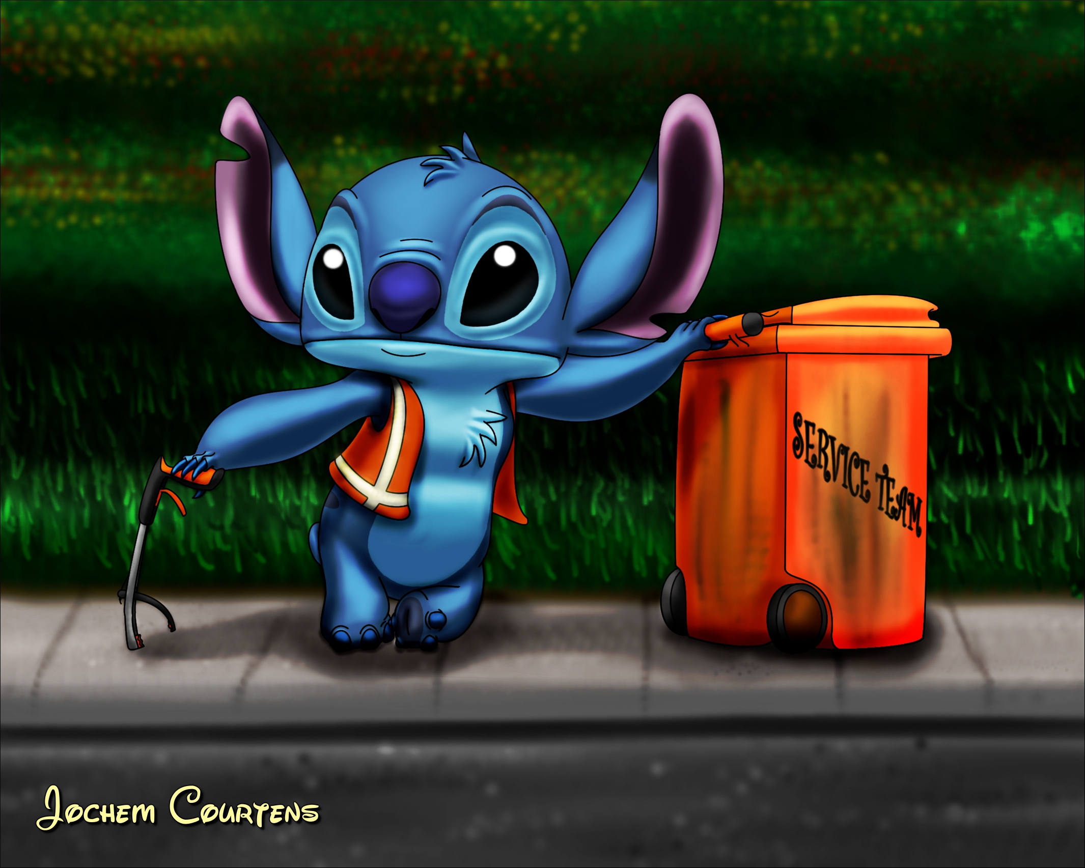 Service Team. from Stitch - hosted by Neoseeker