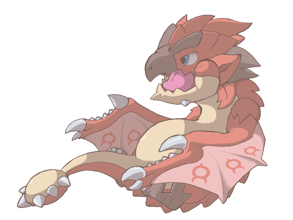 chibi rathalos from mhdude - hosted by Neoseeker