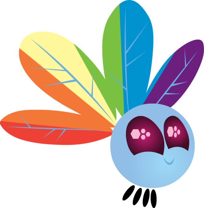Parasprite Rainbow Dash from Hraefn - hosted by Neoseeker