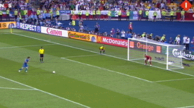 Andrea Pirlo's Penalty vs. England, Euro 2012 GIF from Dynamite ...