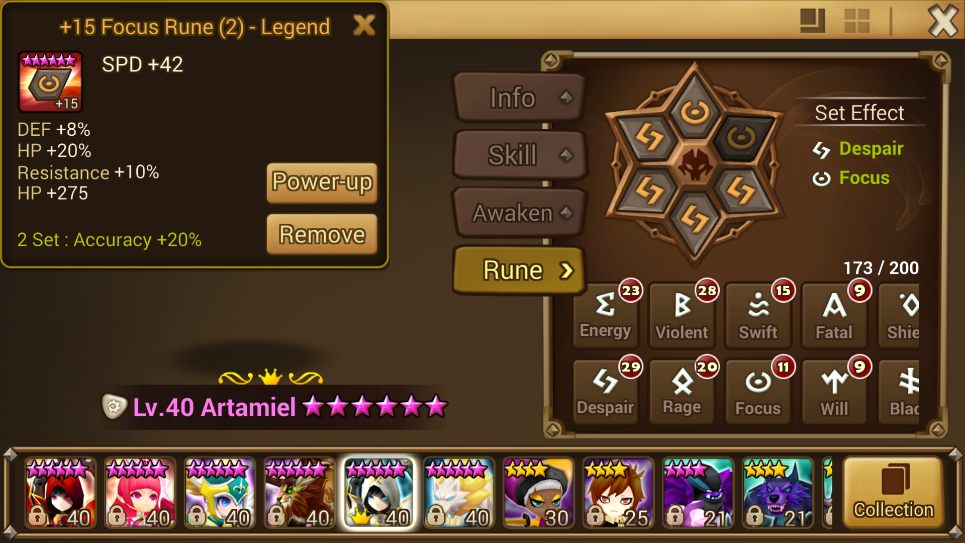 WTS global end game artamiel, velajuel, Lagmaron, chloe - Summoners War ...