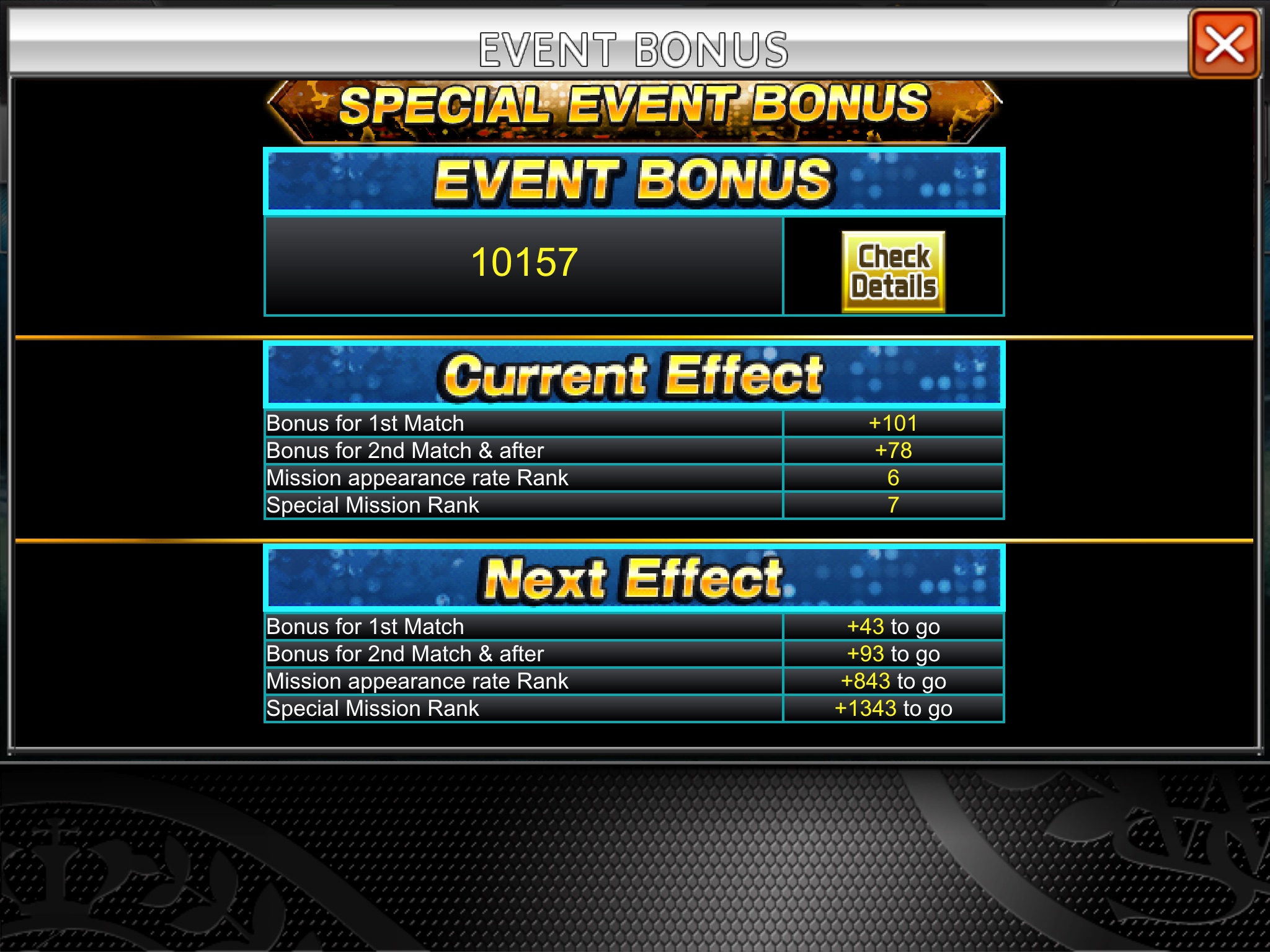 Event bonus - Mobile Football Games Forum (MFG) - Neoseeker Forums