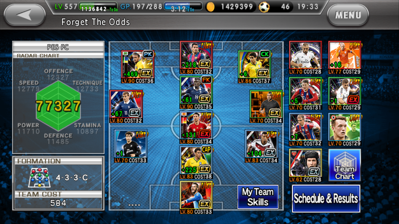 The PES Grand Prix #16 - Mobile Football Games Forum (MFG) - Neoseeker ...