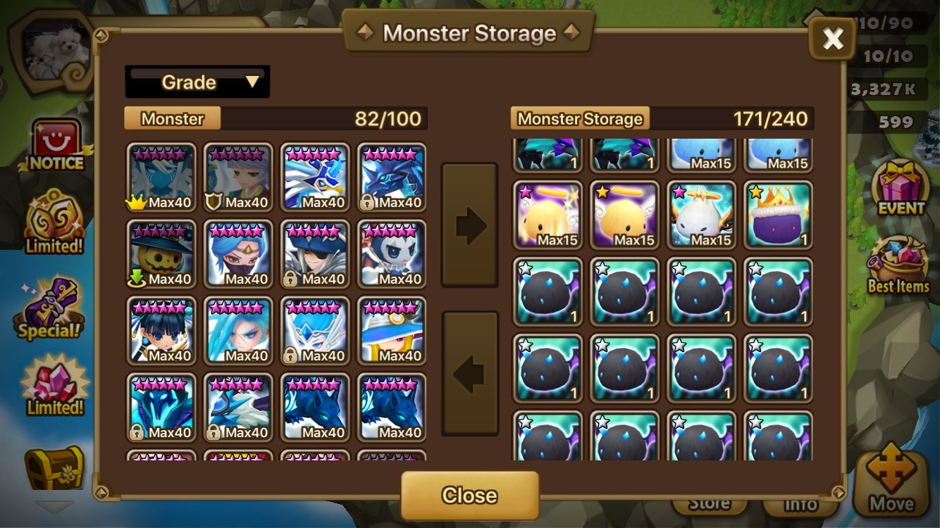 WTS / WTT C3-G1 Global Many Nat 5s CAN DO EVERYTHING! - Summoners War ...