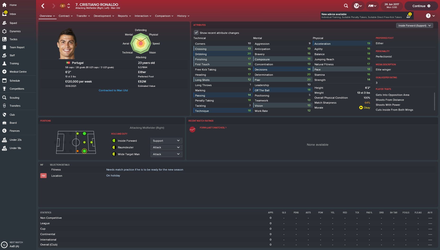 08-09 database - Football Manager 2018 Forum (FM18) - Neoseeker Forums