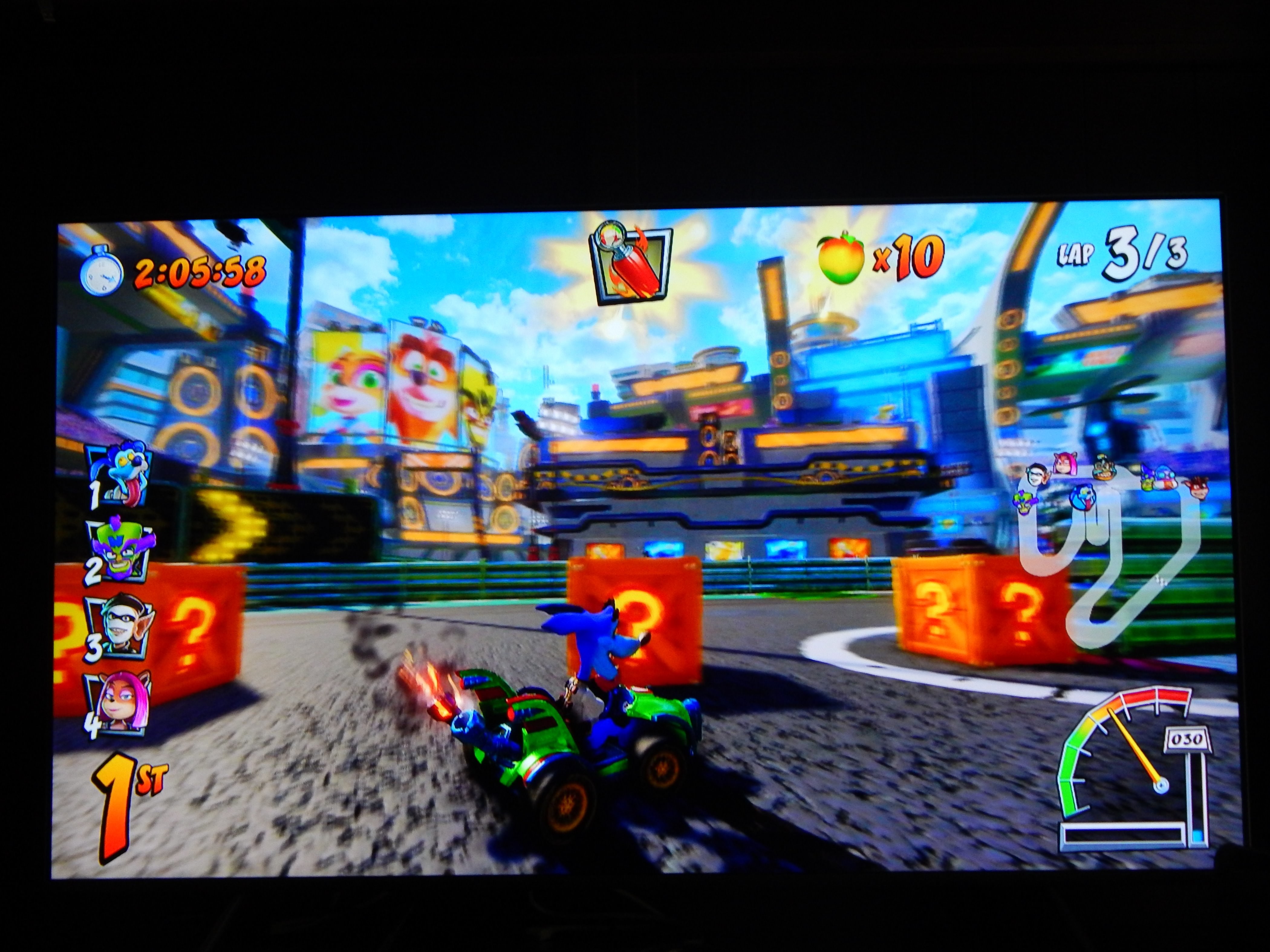 You'll have to be as crazy as Ripper Roo here to cut these corners in ...