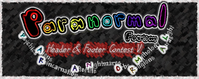 Header & Footer Contest - Paranormal - Graphics and Animation Forum ...